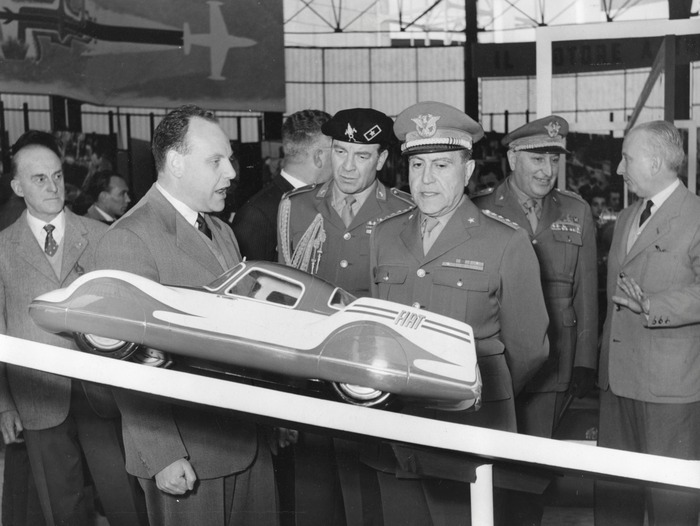 Visita del generale Giuseppe Mancinelli, capo di Stato maggiore della ...