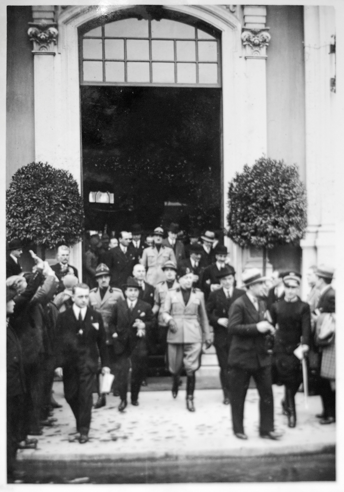 Visita di Augusto Turati, segretario del Partito nazionale fascista ...