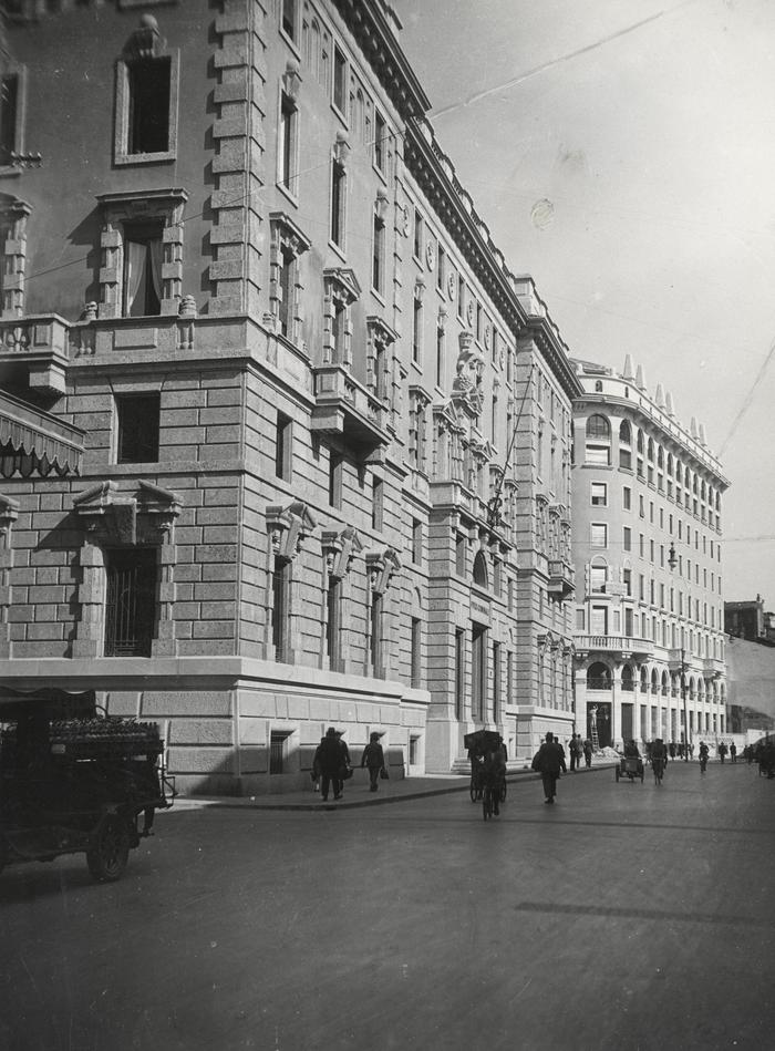 Palazzo in via Larga a Milano - Archivio Fondazione Fiera Milano