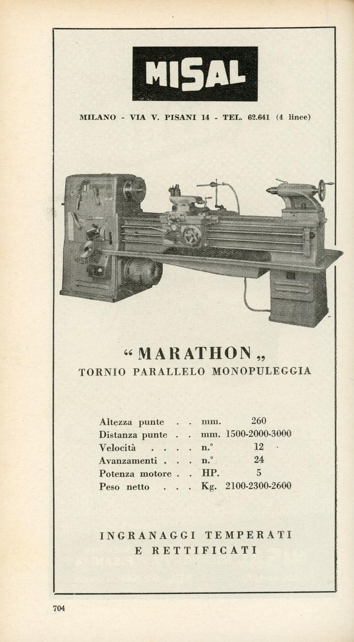Pubblicità Misal - Archivio Fondazione Fiera Milano